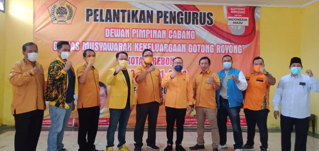 Pengurus Ormas MKGR Kota Cirebon Dilantik, Diharapkan Ikut Memenangkan ...