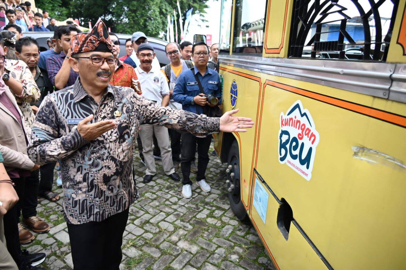 Disporapar Luncurkan Kalender Event, Sekaligus Tagline Kuningan Beu